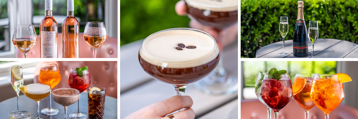 Our Drinks & Cocktails Menu at The Merlin Alderley Edge